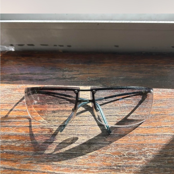 Gucci | Accessories | Gucci Blue And Silver Sunnies | Poshmark